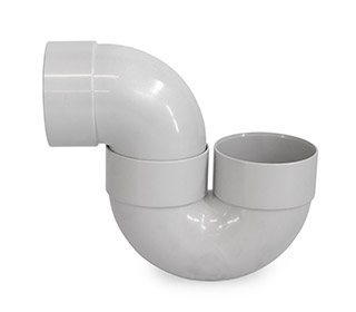 Disconnector Trap – 100mm PVC DWV Waste Trap | Allproof