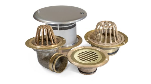 Small Bronze Roof Drains – Compact Drainage | Allproof